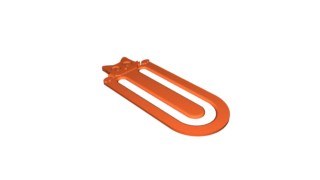Peeking Cat Bookmark by skarim | Download free STL model | Printables.com