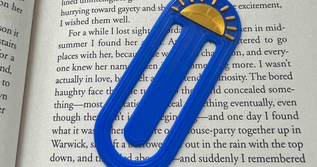 Sun Bookmark by skarim | Download free STL model | Printables.com