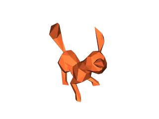 Low Poly Umbreon by Sebastian's Bastion | Download free STL model ...