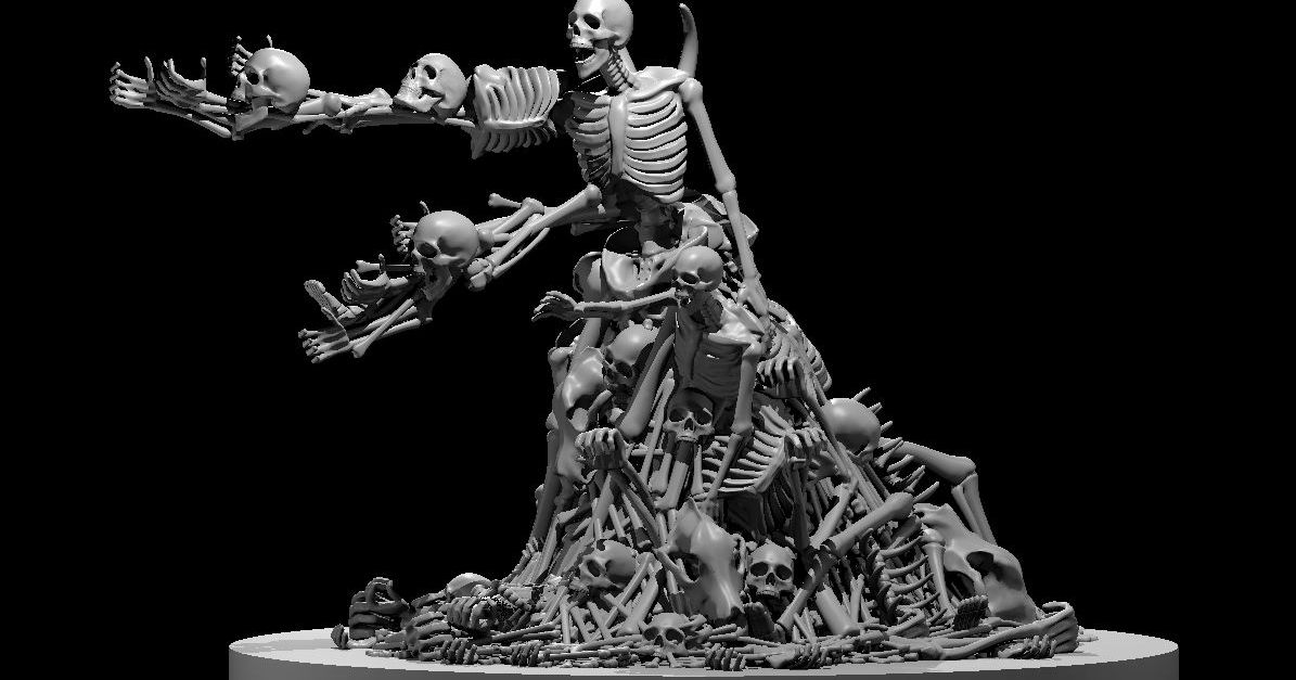 Bone Swarm by MZ4250 | Download free STL model | Printables.com