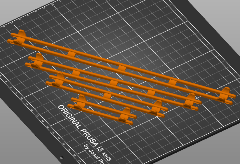 Gravitrax Compatible Straight Rails by RockChalkAZ | Download free STL ...