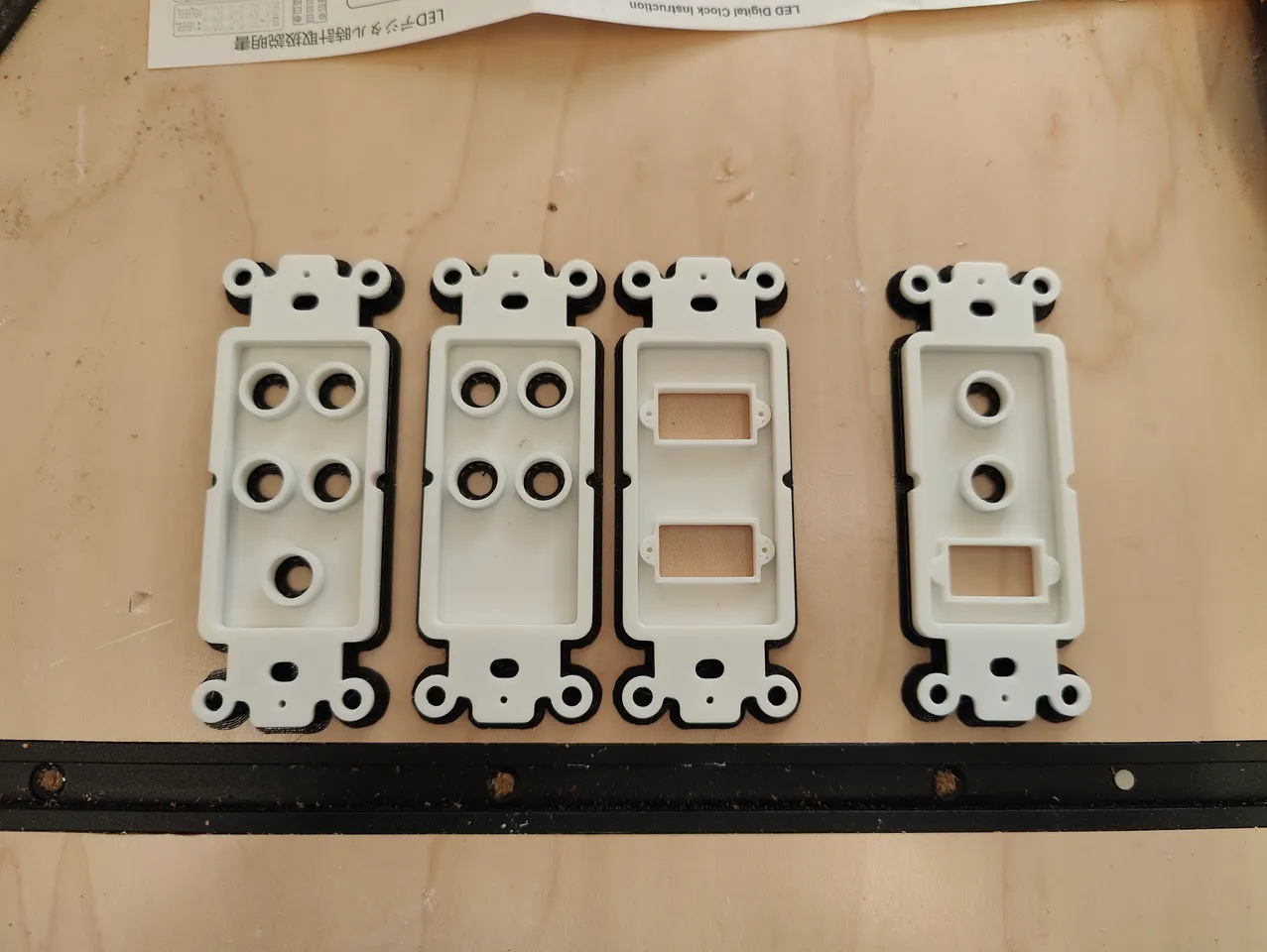 Decora wall plate AV inserts by isopropoflexx | Download free STL model ...