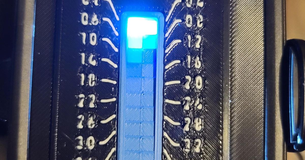 HueForge TD Tester Mount - 125x90mm led panel insert by citizen458931 ...