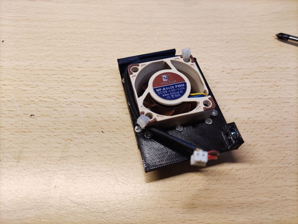 Anycubic I3 Mega Hotend - Fan 20x40 by Fede | Download free STL model ...