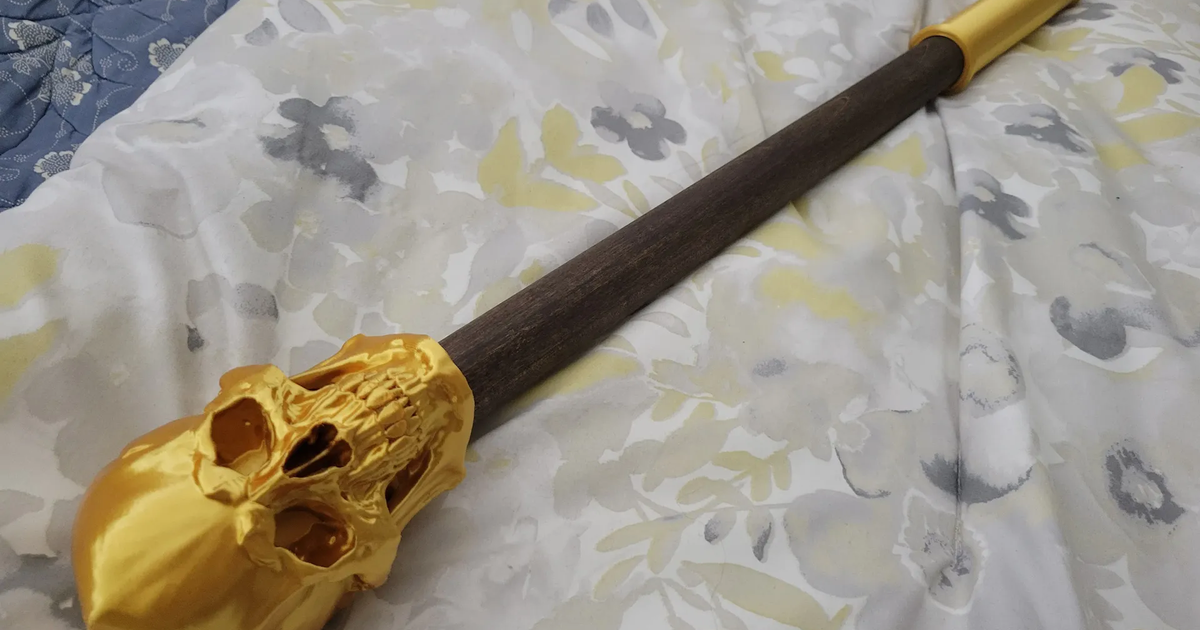 Prop / Cosplay Staff Mod - Baron Samedi by ZachryWD | Download free STL ...