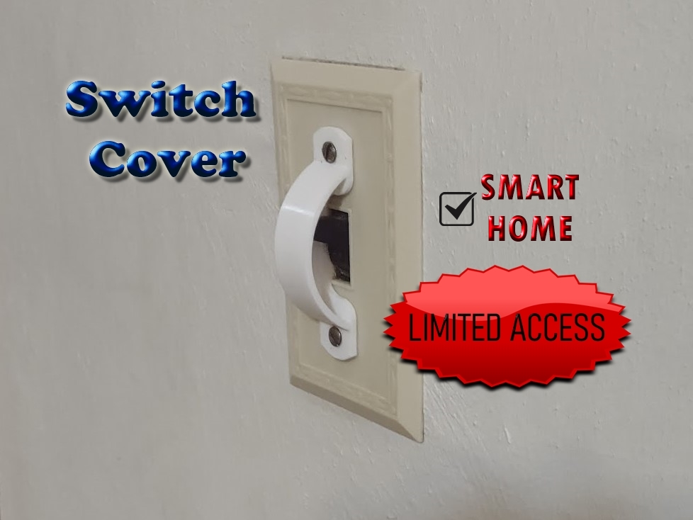 Switch Cover by JPM Designs | Download free STL model | Printables.com