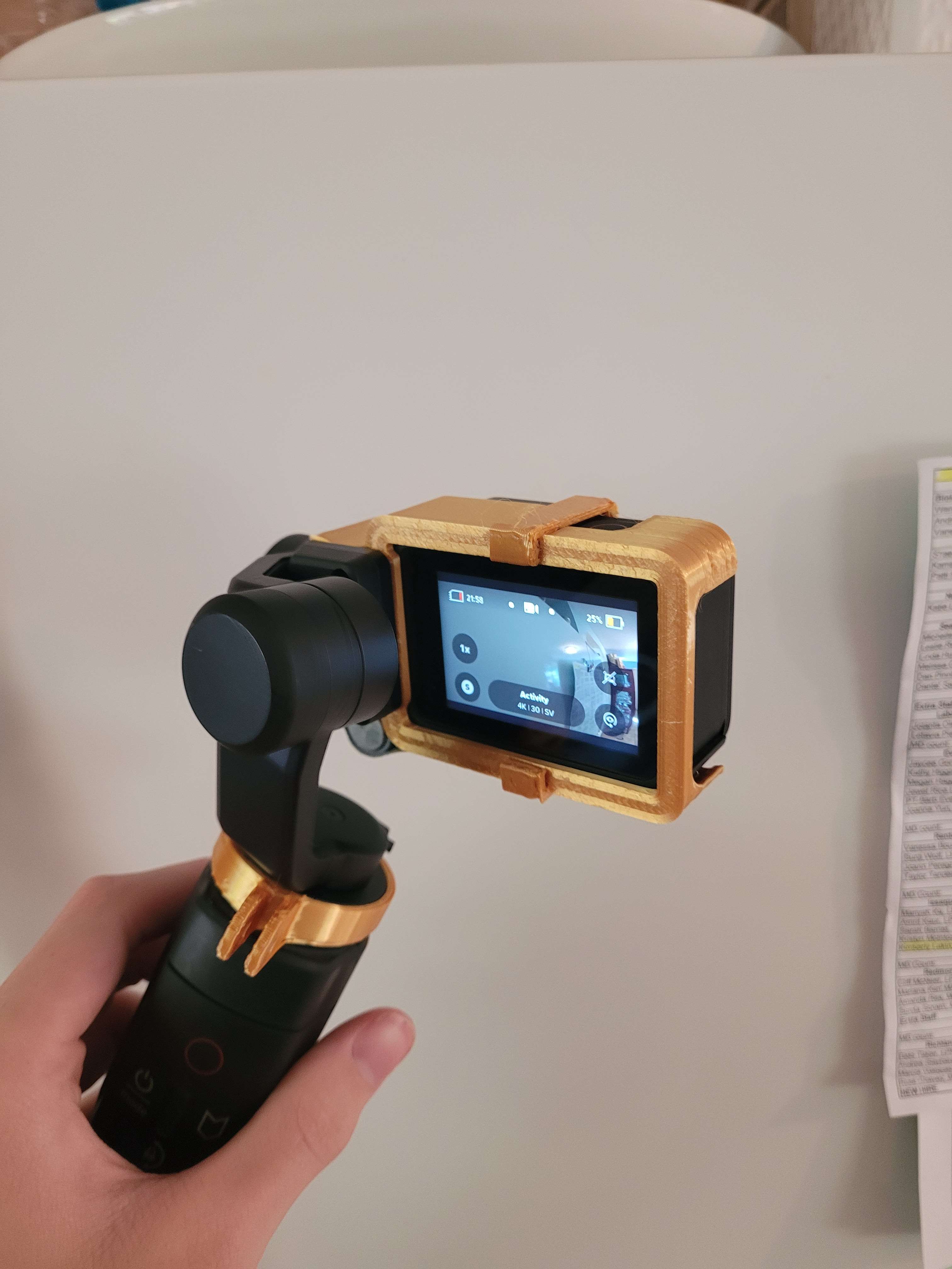 GoPro Hero 10 Karma stabalizer harness by Razelak | Download free STL ...