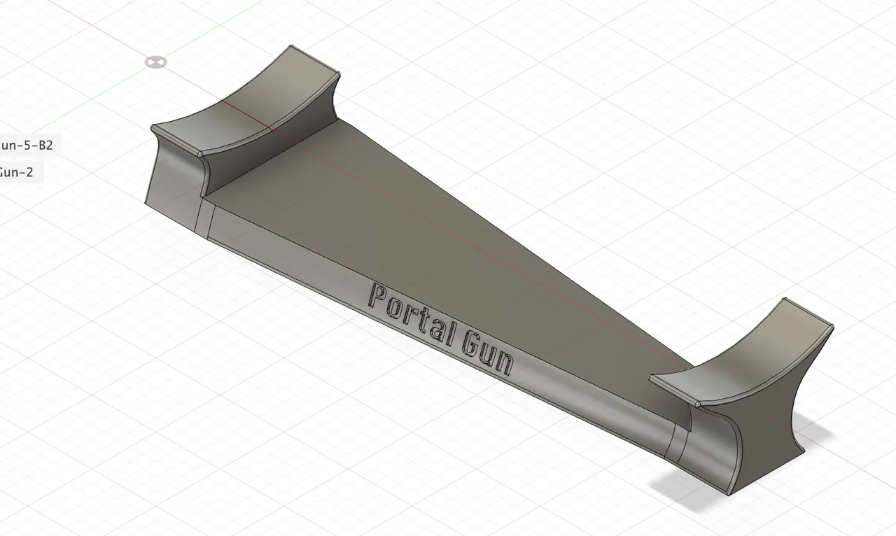 Portal Gun Display Stand by The Osprey | Download free STL model ...