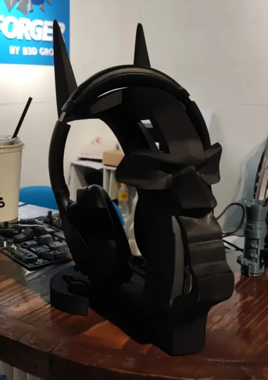 Batman Headphone Stand by Fay3dlab | Download free STL model ...