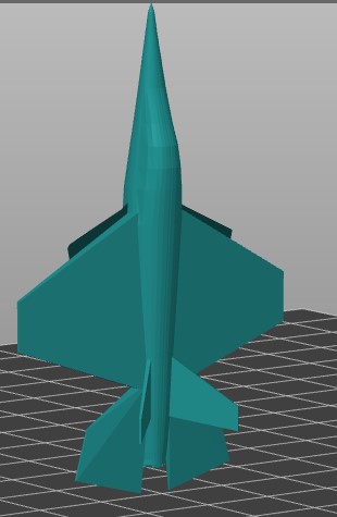 Fighter jet by kiranmatics | Download free STL model | Printables.com