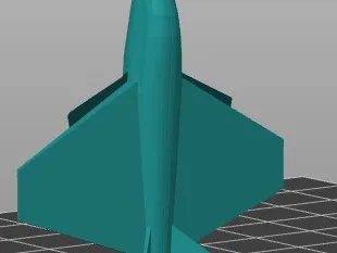 Fighter jet by kiranmatics | Download free STL model | Printables.com