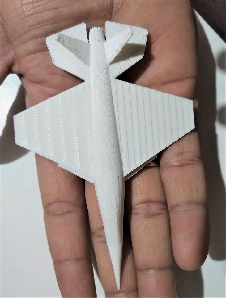 Fighter jet by kiranmatics | Download free STL model | Printables.com