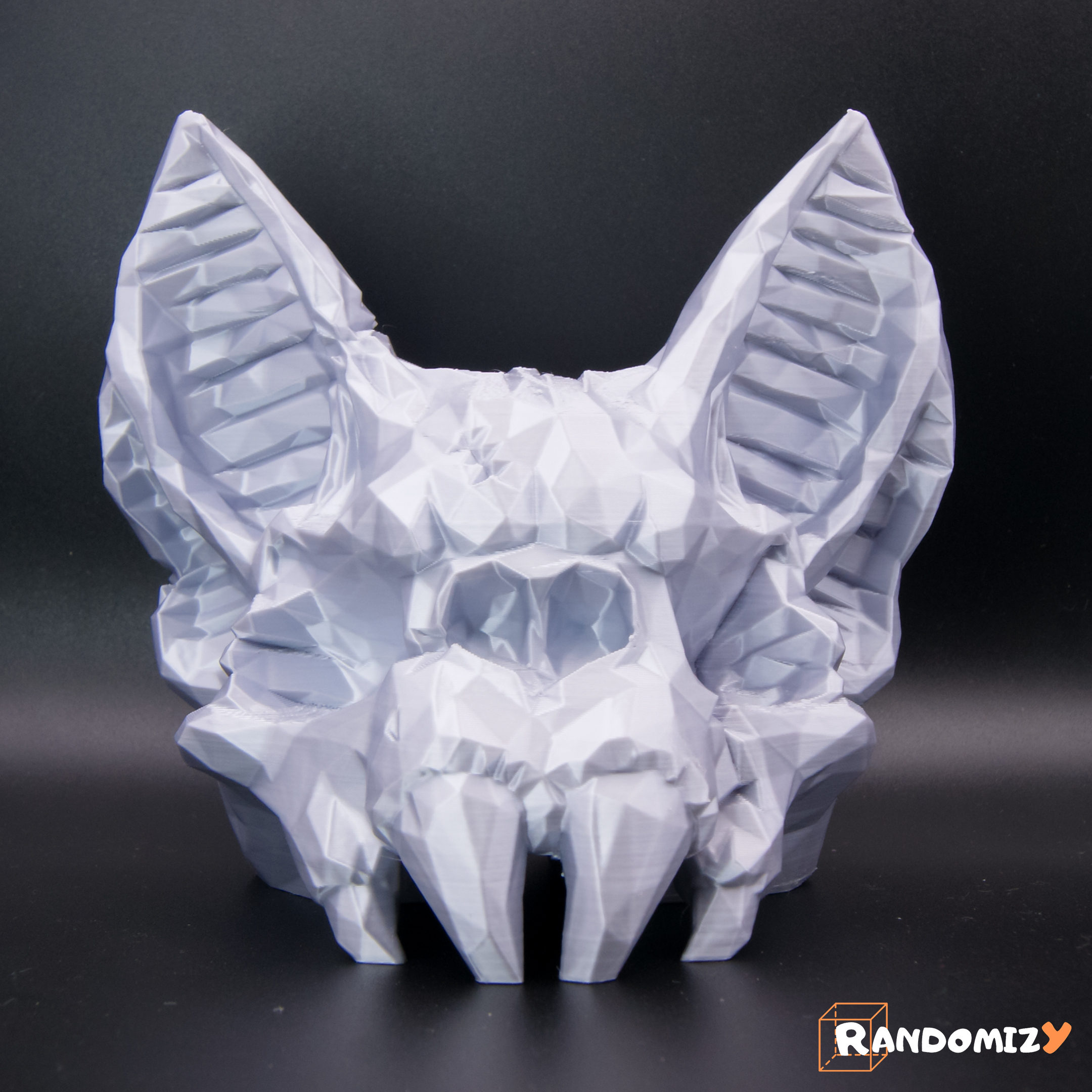 Bat Skull - Low Poly by Randomizy | Download free STL model ...
