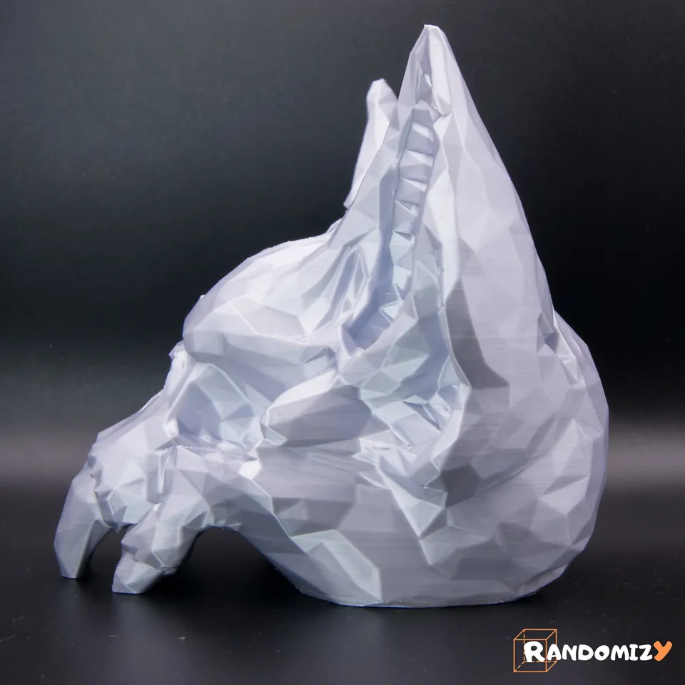 Bat Skull - Low Poly by Randomizy | Download free STL model ...