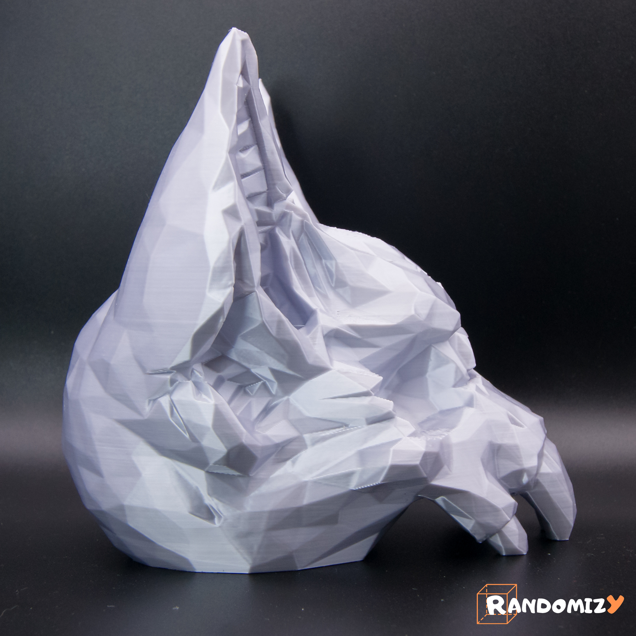 Bat Skull - Low Poly by Randomizy | Download free STL model ...