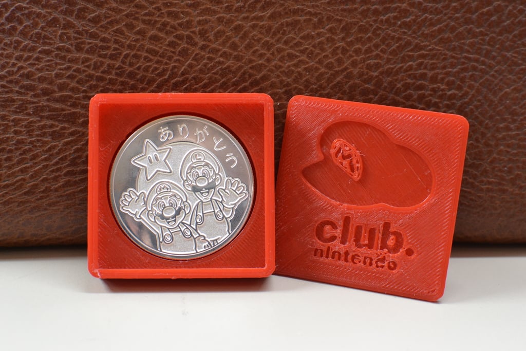 Club nintendo conmemorative coin by Julián Caro Linares | Download free ...
