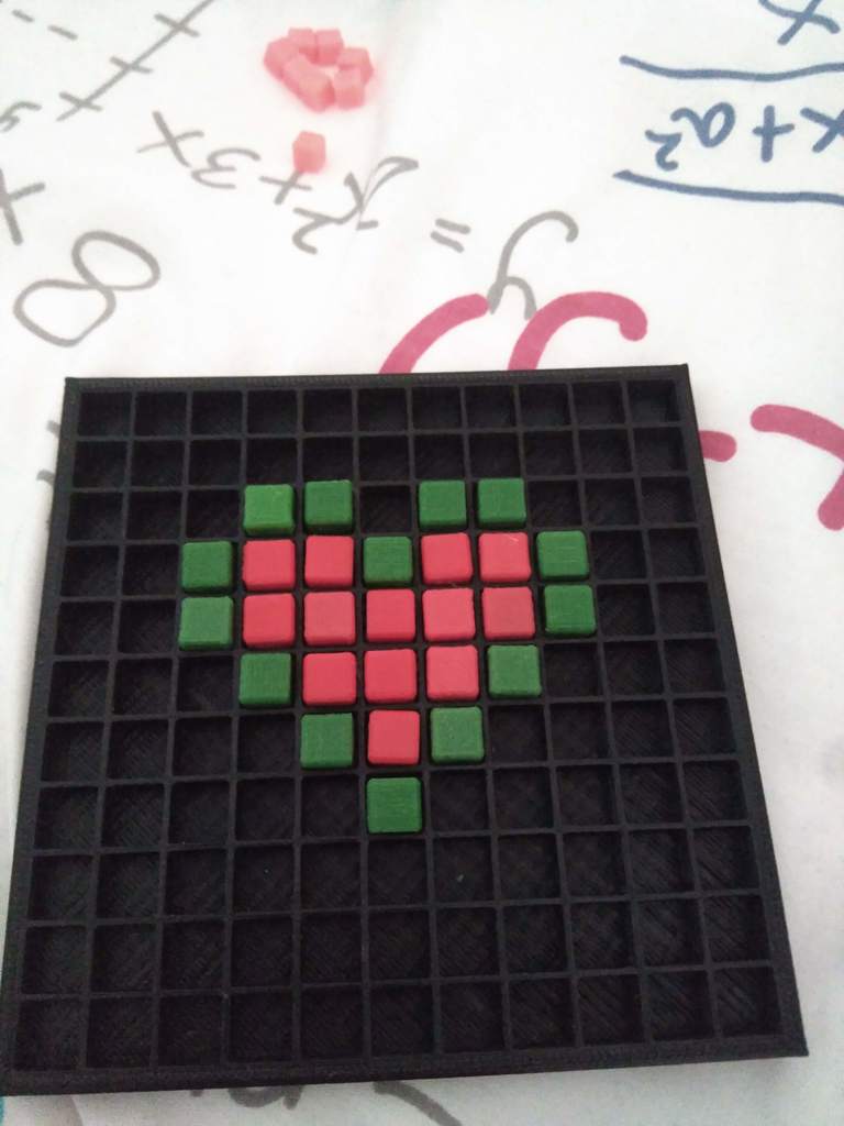 Voxel Matrix Desk toy. A 3D printed desk toy to create your own retro ...
