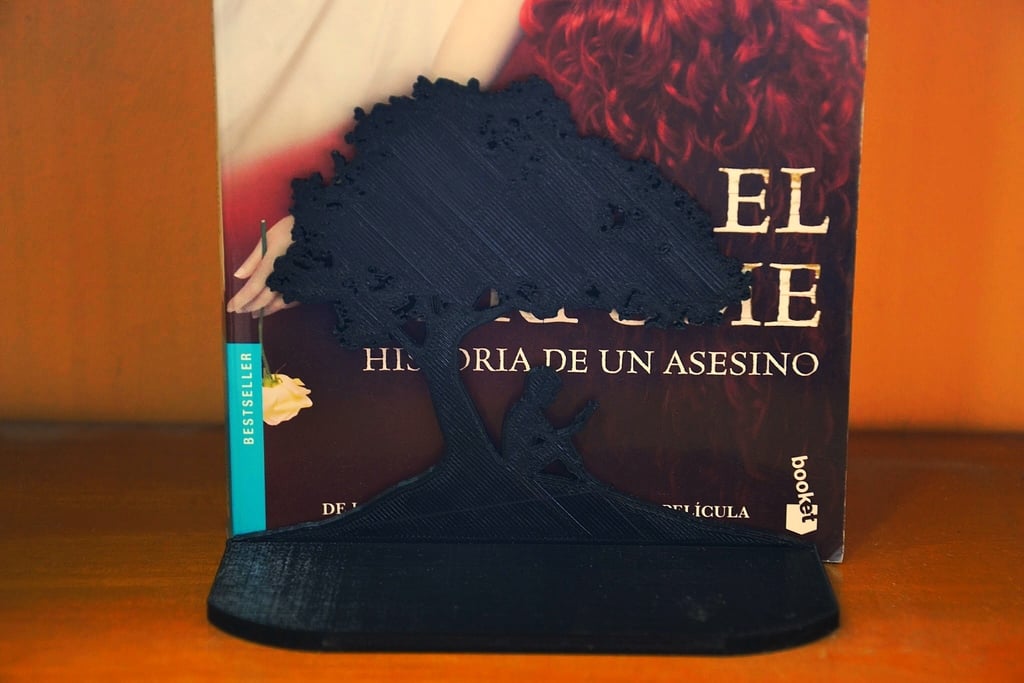 Bookend Amazon Kindle Tree by Julián Caro Linares | Download free STL ...