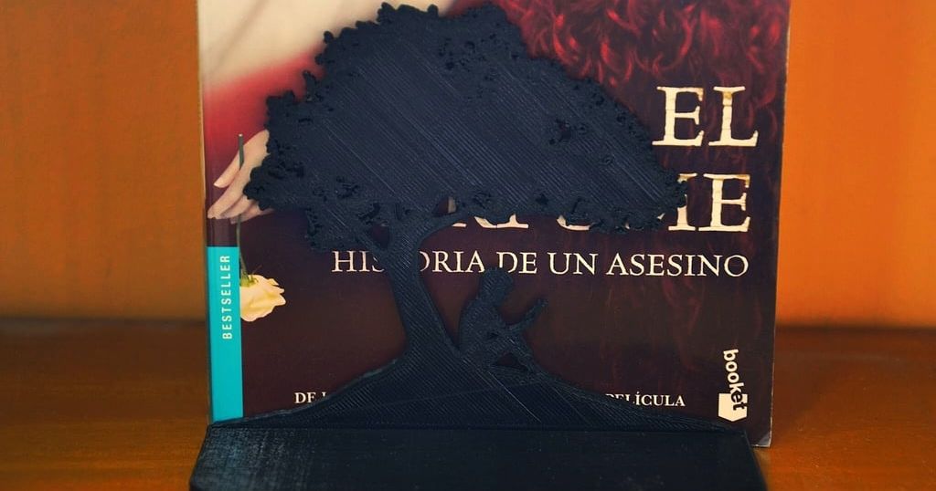 Bookend Amazon Kindle Tree by Julián Caro Linares | Download free STL ...