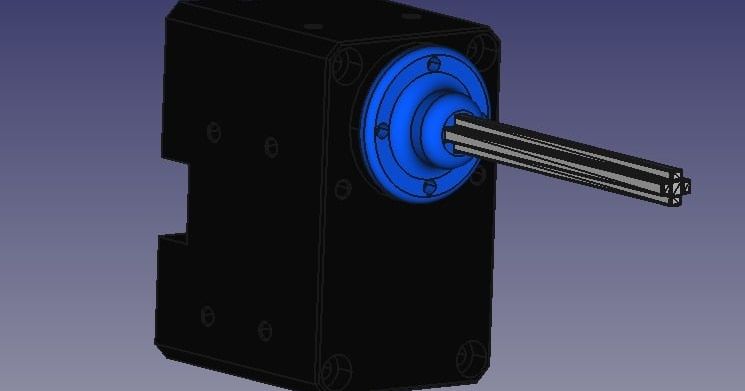 Dynamixel to Lego axis adapter by Julián Caro Linares | Download free ...