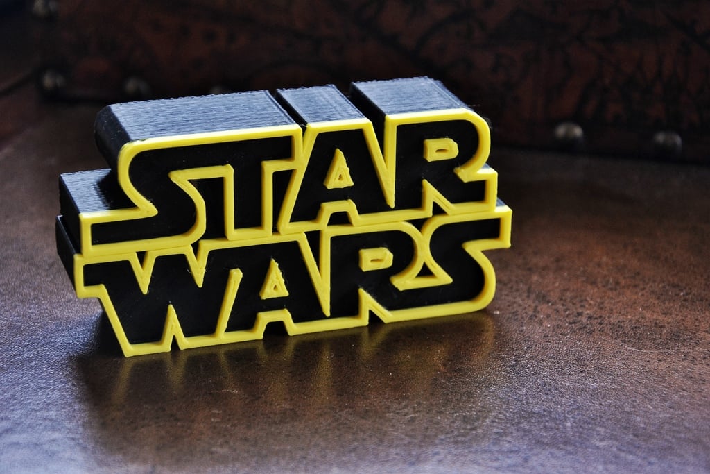 Star Wars Logo by Julián Caro Linares | Download free STL model ...
