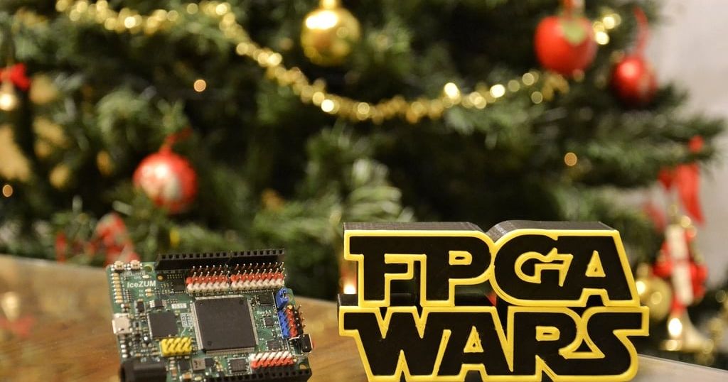 FPGA WARS Alternative logo STAR WARS by Julián Caro Linares | Download free STL model ...