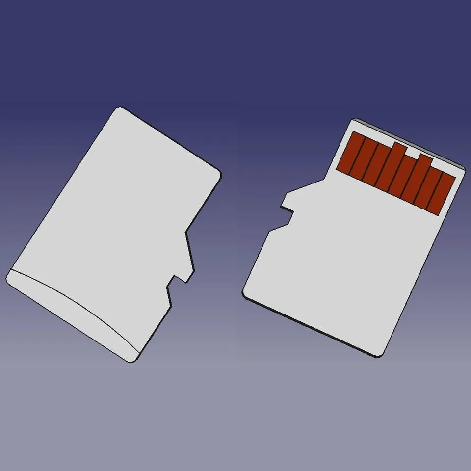 MICRO SD MEMORY CARD by Julián Caro Linares | Download free STL model ...