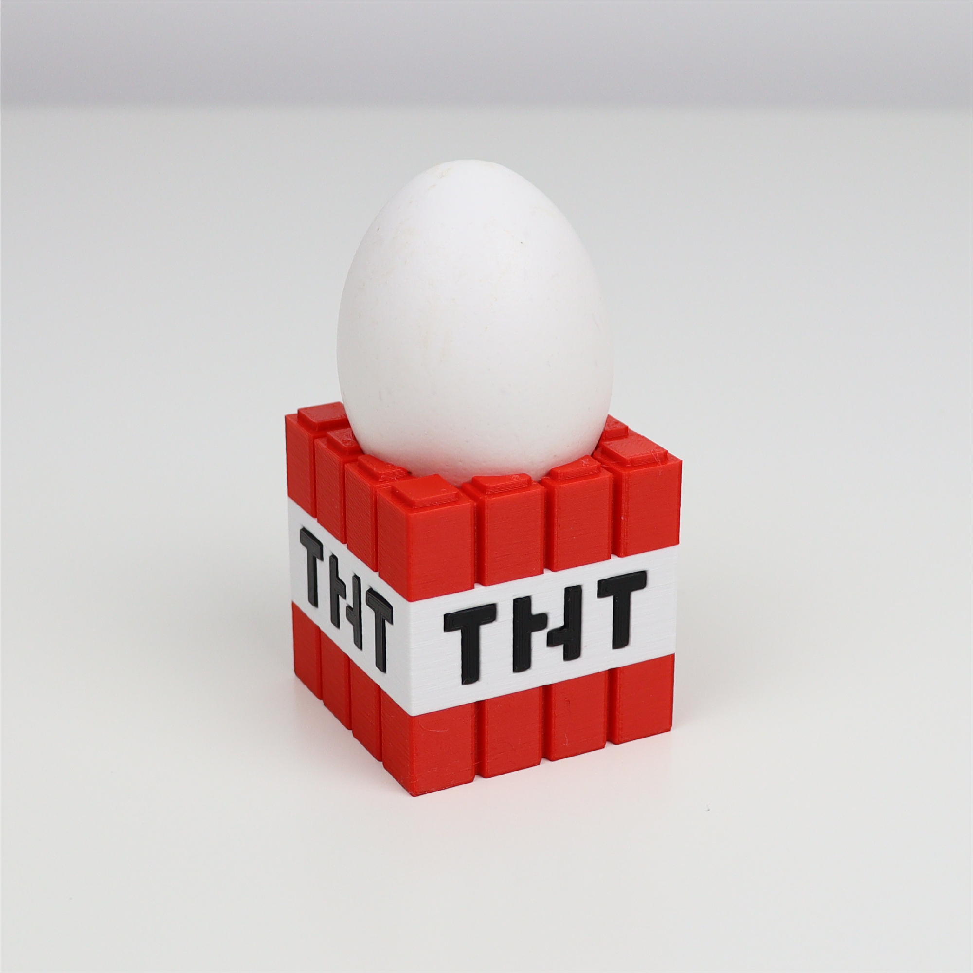 MINECRAFT TNT EGG CUP by CUBE3DWORLD | Printables Store