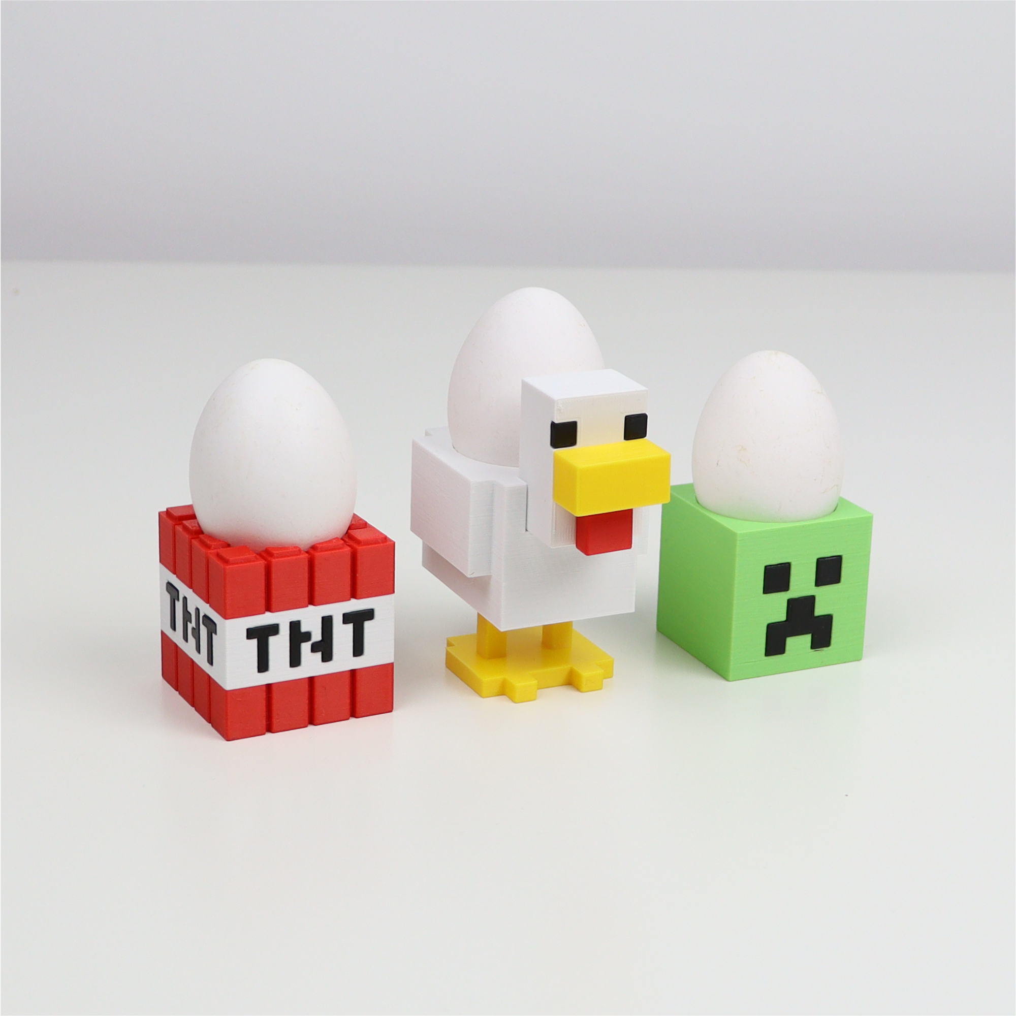 MINECRAFT TNT EGG CUP by CUBE3DWORLD | Printables Store