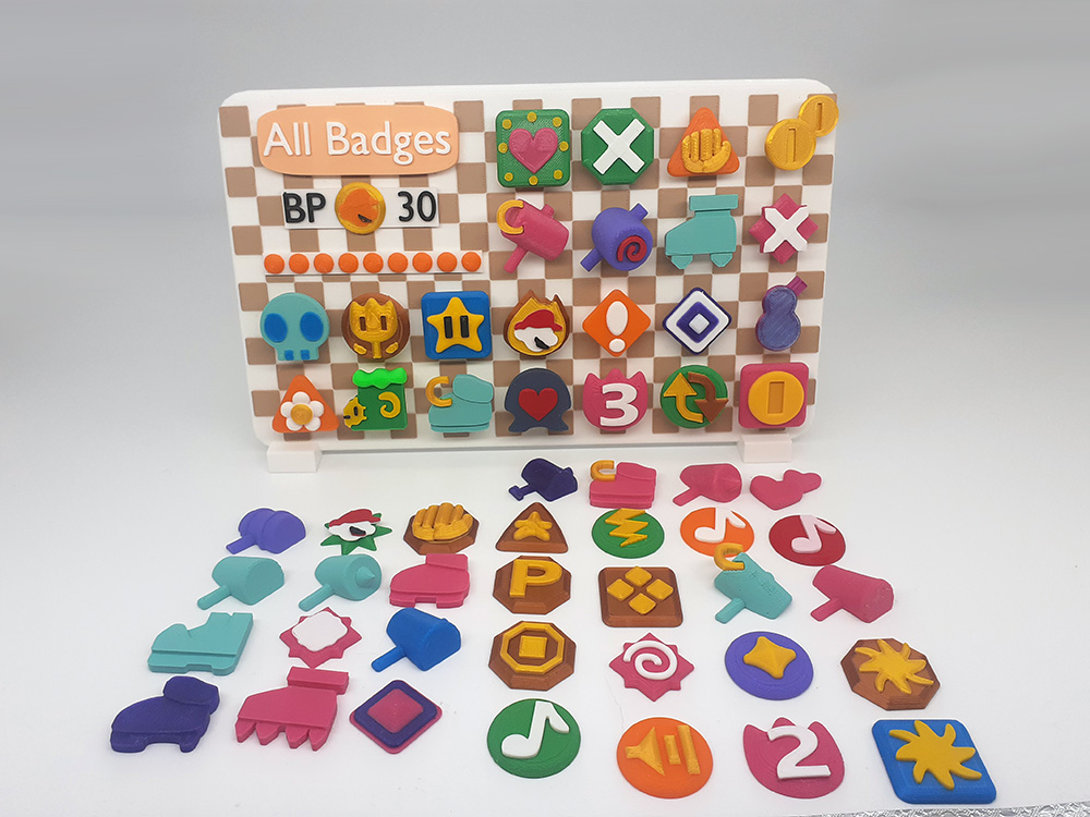 Badge Collection by 3DTwinkie | Download free STL model | Printables.com
