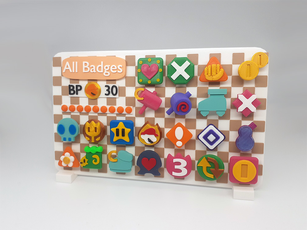 Badge Collection by 3DTwinkie | Download free STL model | Printables.com