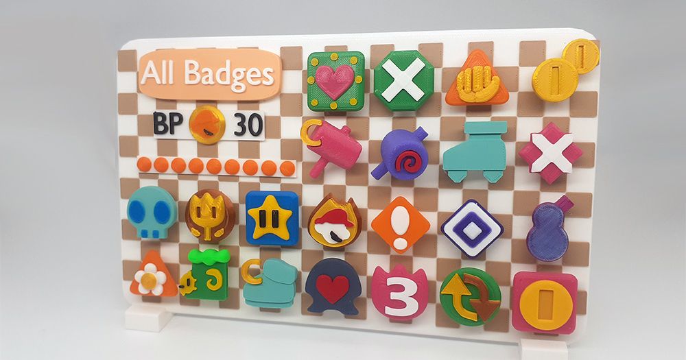 Badge Collection by 3DTwinkie | Download free STL model | Printables.com