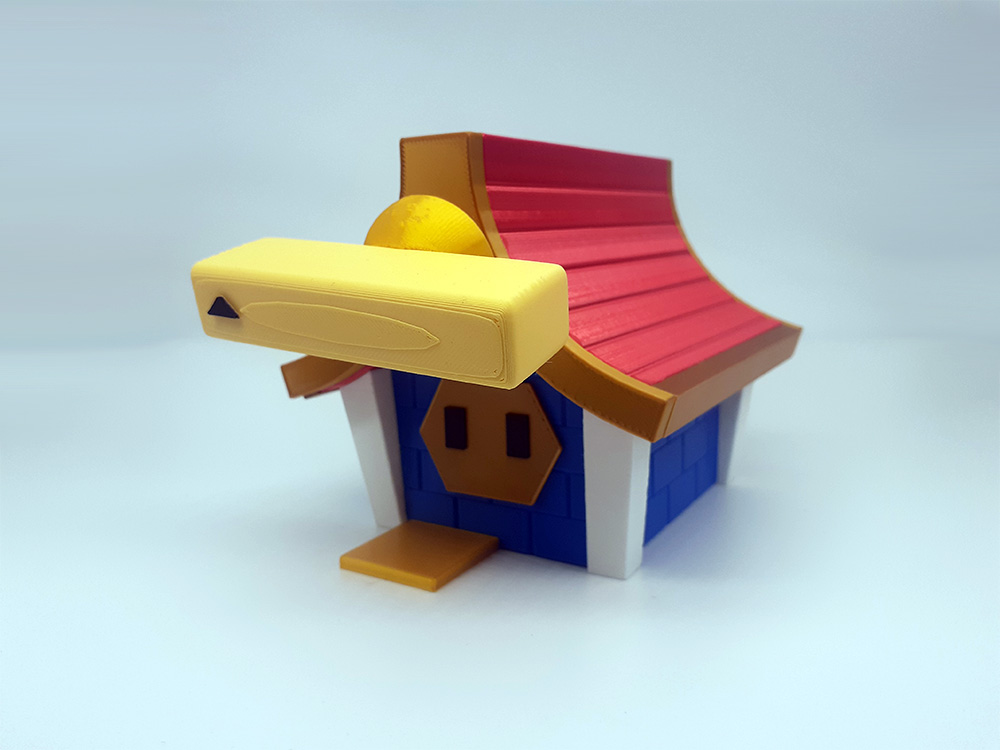 Mini House by 3DTwinkie | Download free STL model | Printables.com