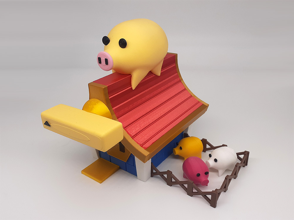 Mini House by 3DTwinkie | Download free STL model | Printables.com