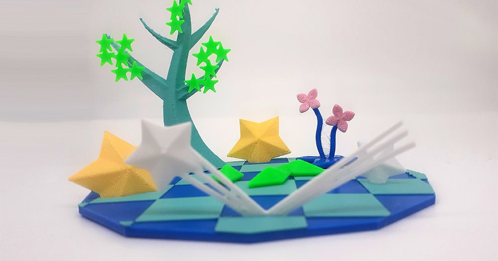 Mini Star Field by 3DTwinkie | Download free STL model | Printables.com