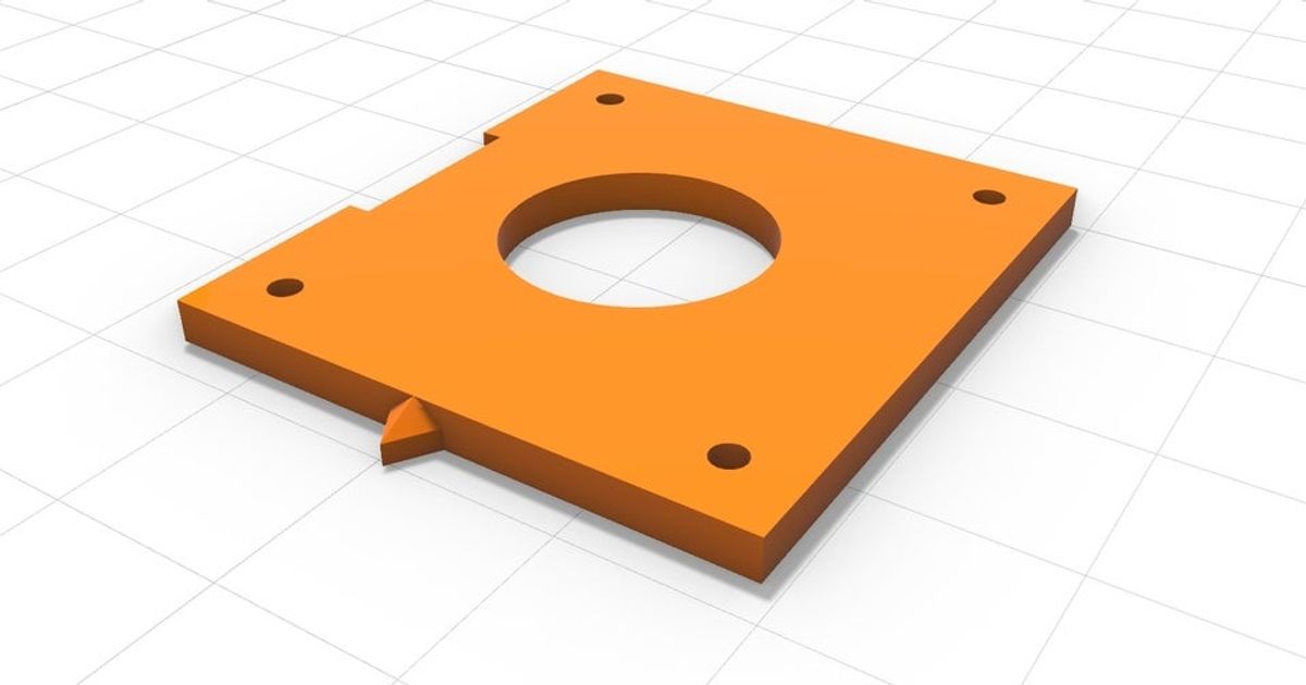 Bosch Colt Router | Base Plate by the freewheeler | Download free STL ...