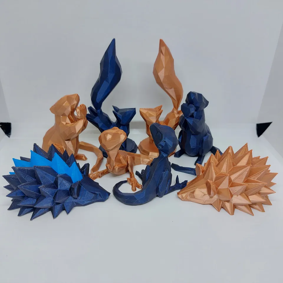Cute Dancing Fox - Low Poly/Supportless by Macroglossum | Download free ...