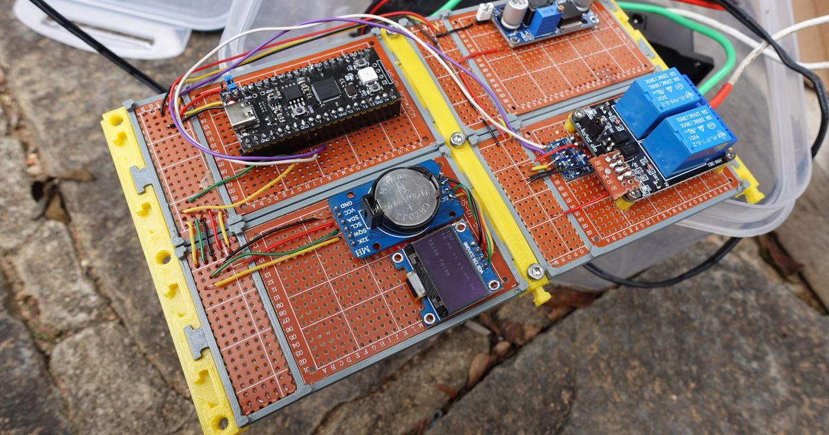 pcb mount by frbrno | Download free STL model | Printables.com