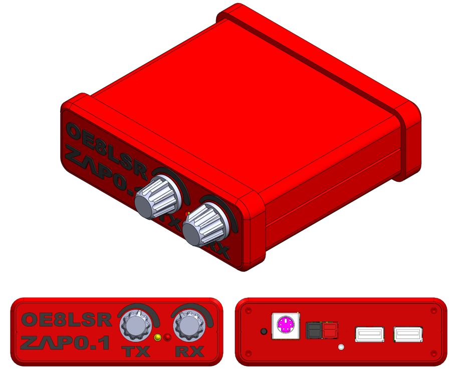 PAT Winlink Client for Rasperry Zero by Schpiza | Download free STL ...