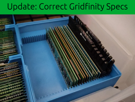 Gridfinity Ram Storage (Desktop - 1x4, 2x4, 3x4) by LittleJoeMuc ...
