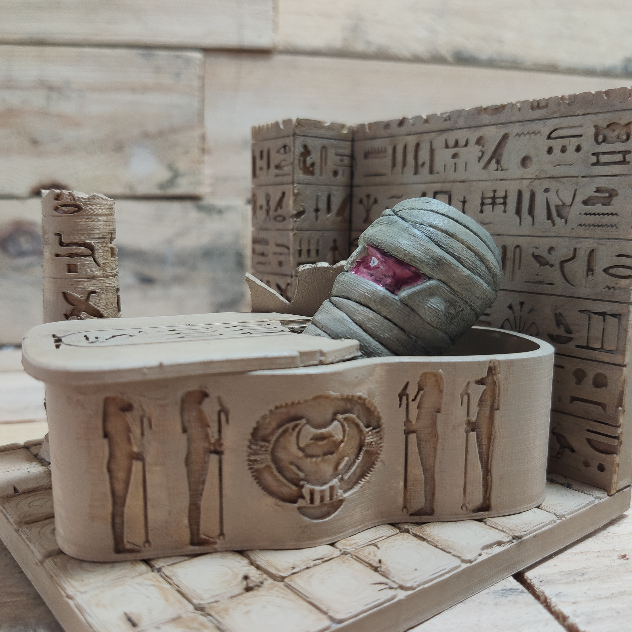 The Mummy Diorama by The3Dprinting | Download free STL model ...