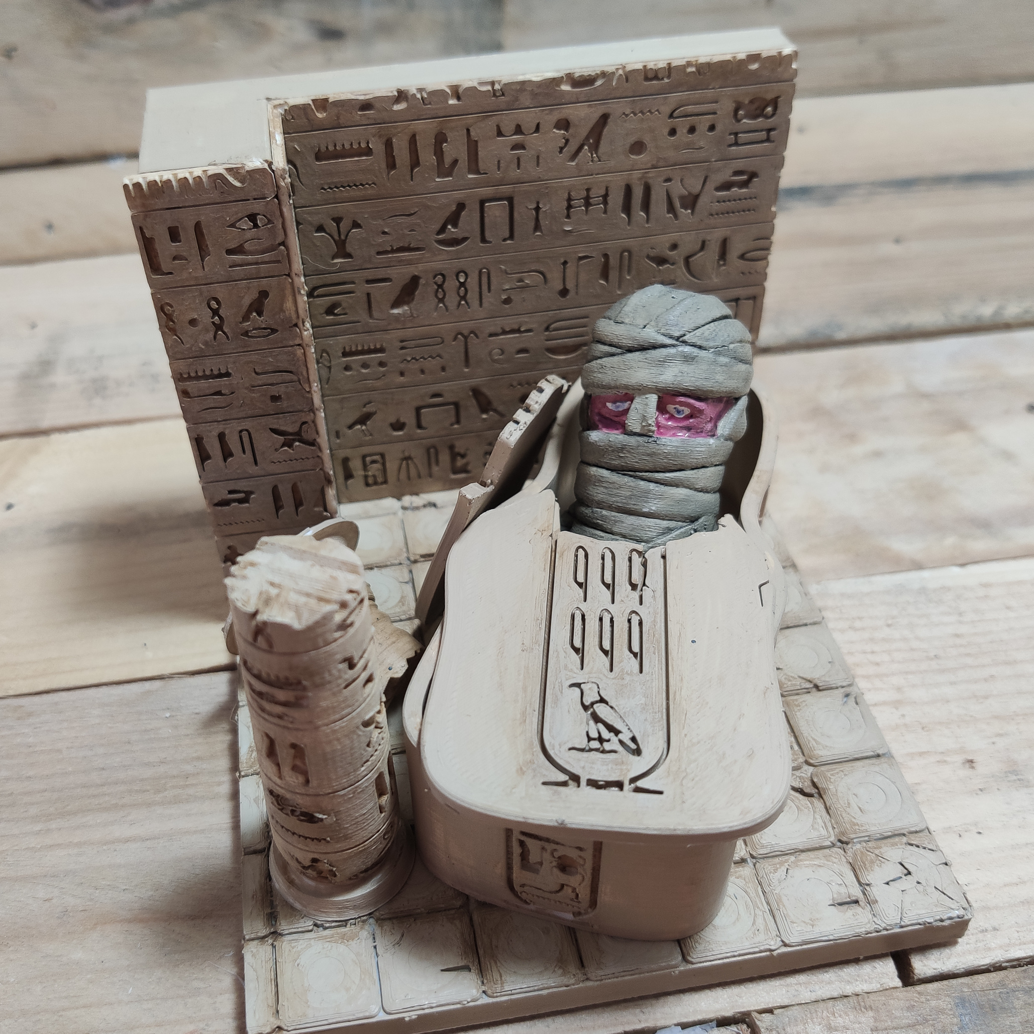 The Mummy Diorama by The3Dprinting | Download free STL model ...