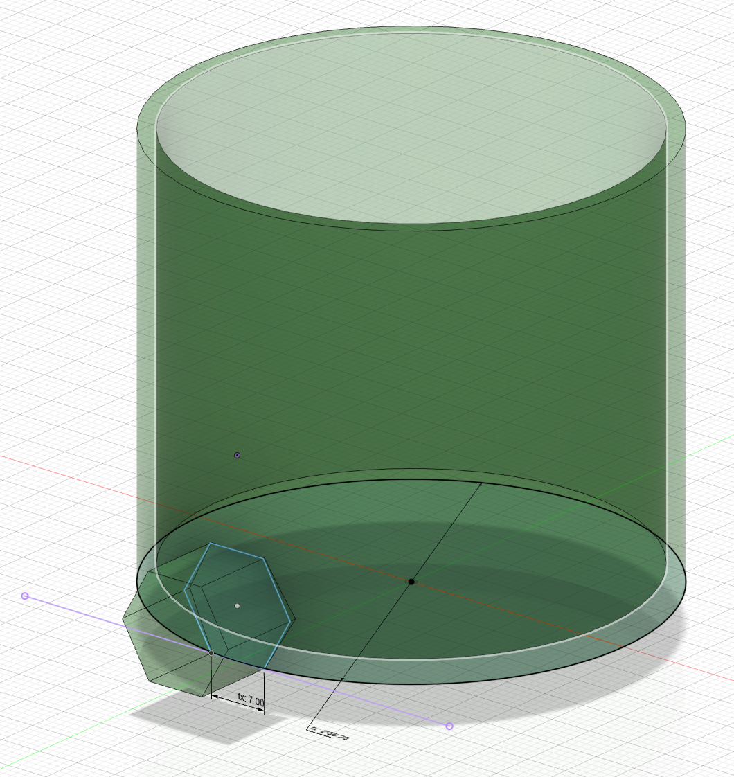 HSW Parametric Cylinder Holder v1 by Peter Hall | Download free STL ...
