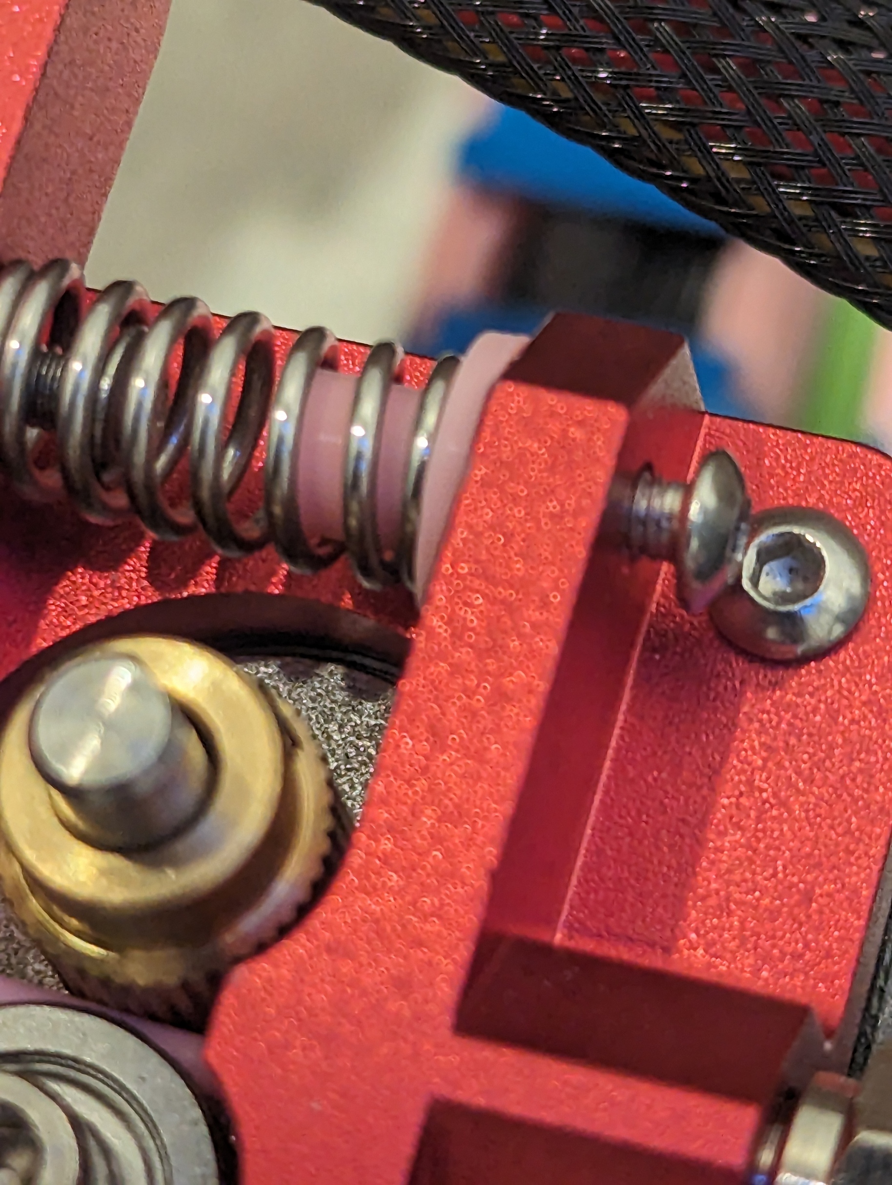 Extruder spring tension hat by Paul Nitsch | Download free STL model ...