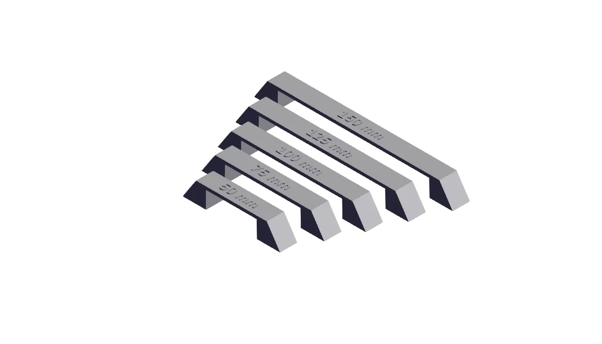 Bridging Test. by Robo3DDesiGn | Download free STL model | Printables.com