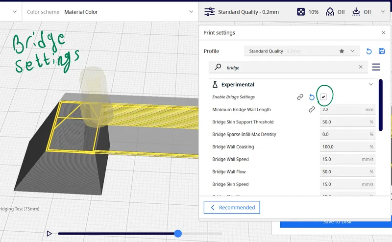 Bridging Test. by Robo3DDesiGn | Download free STL model | Printables.com