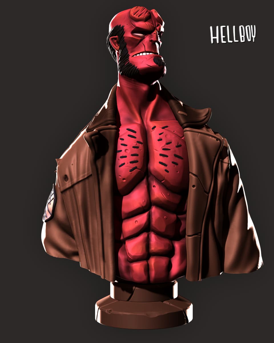 Hellboy by Eastman | Download free STL model | Printables.com