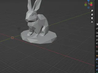 low poly rabbit by Jaroslav Ďulík | Download free STL model ...