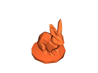 low poly rabbit by Jaroslav Ďulík | Download free STL model ...