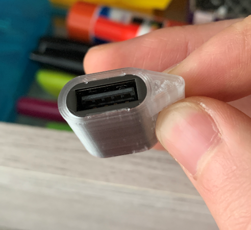 USB to USB-C adaptor covers by Hesed | Download free STL model ...